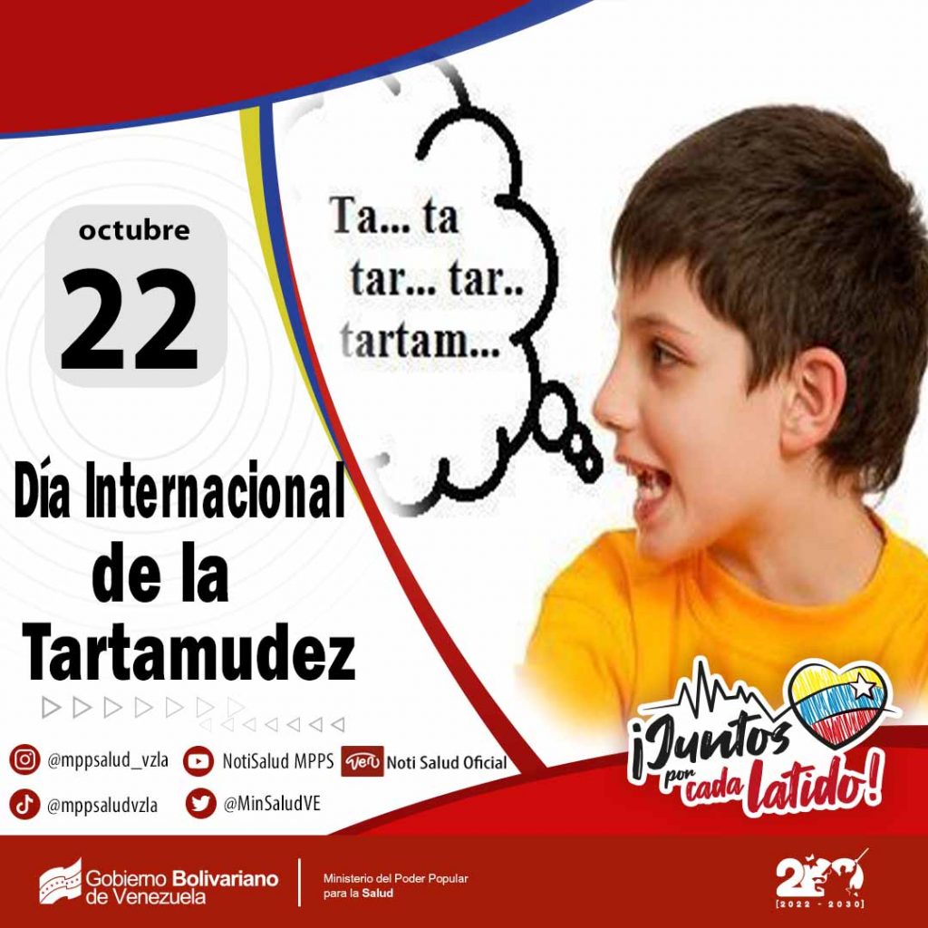 Día Internacional del Conocimiento de la Tartamudez – MPPS